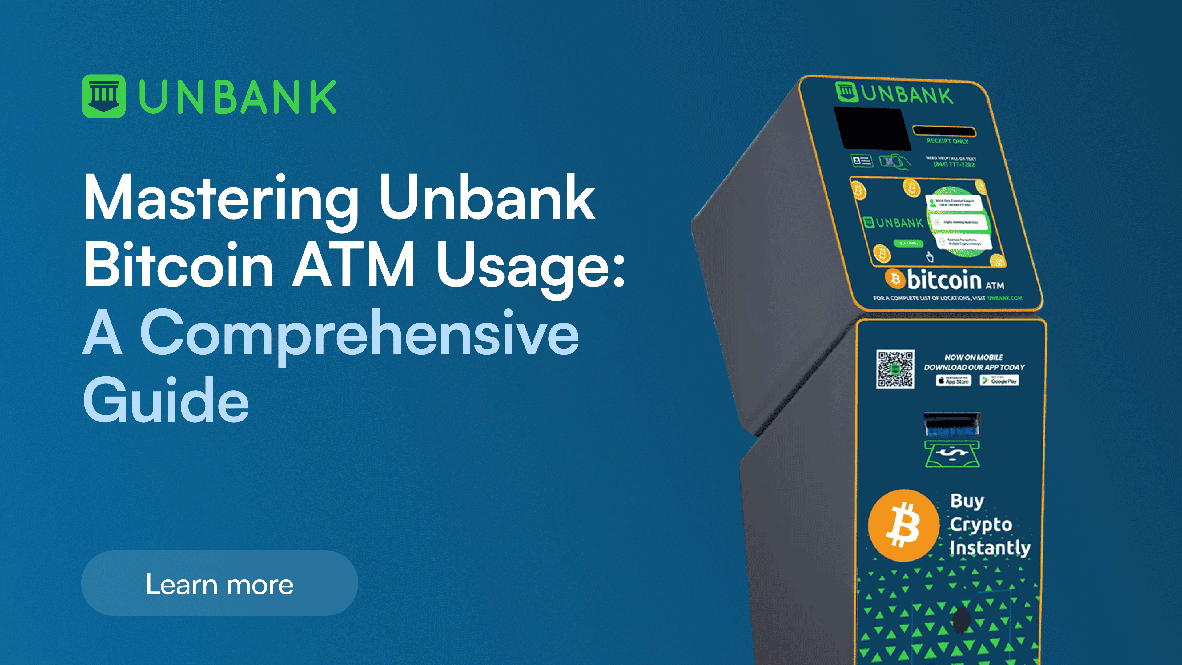 Mastering Unbank Bitcoin ATM Usage | Unbank